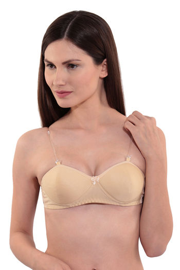 Buy Floret Wirefree T-Shirt Bra - Skin at Rs.299 online | Bra online