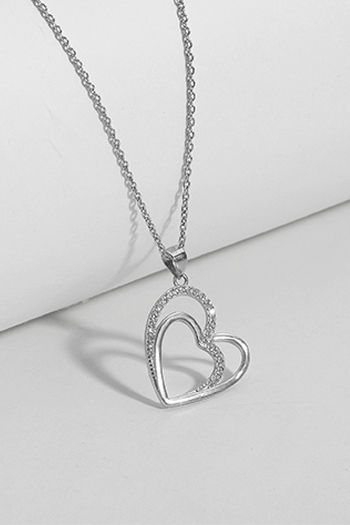 Giva silver heart pendant store