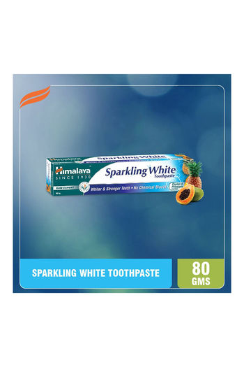 Buy Himalaya Sparkling White Toothpaste 80 gm at Rs.60 online | Beauty ...