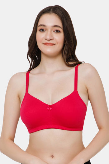 Buy Lady Lyka Single Layered Non Wired Medium Coverage T Shirt Bra