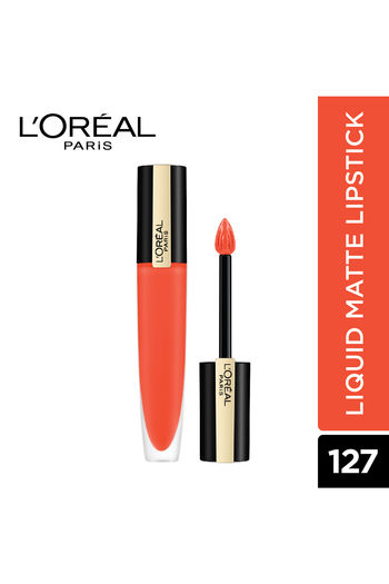 Buy L'Oreal Paris Rouge Signature Matte Liquid Lipstick 127 I Vibrate ...