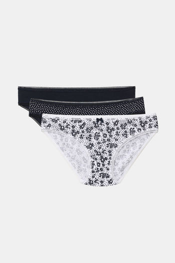 Buy Marks & Spencer Low Rise Half Coverage Bikini Panty (Pack of 5 ...