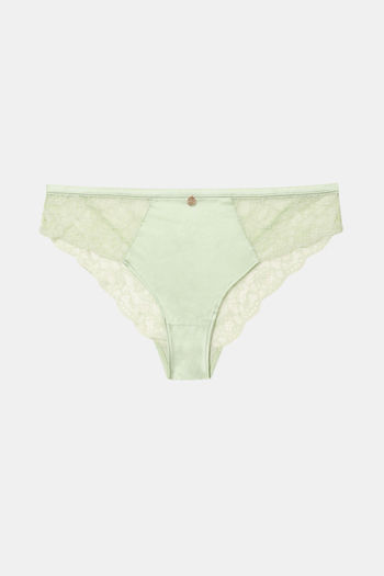 Buy Marks & Spencer Medium Rise Half Coverage Bikini Panty - Pistachio at Rs.1499 online ...