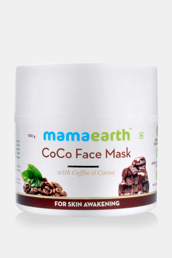 Buy Mamaearth CoCo Face Mask For Glowing Skin With Coffee & Cocoa 100 ...