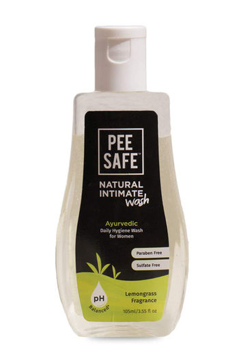 Buy Pee Safe Natural Intimate Wash 105 ML - White at Rs.180 online ...