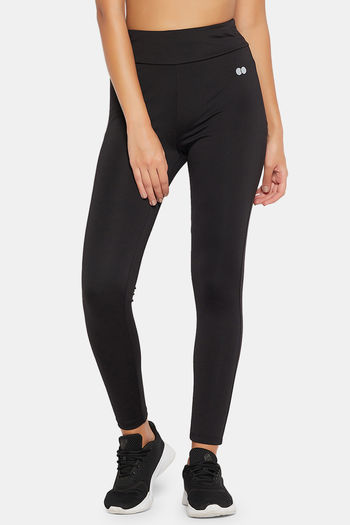 Buy Clovia High Rise Easy Movement Skin Fit Pant - Black at Rs.1299 ...