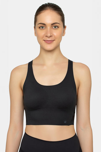 Buy Triumph Padded Non Wired Medium Coverage T-Shirt Bra - Black at Rs ...