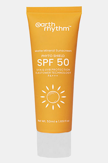 Buy Earth Rhythm SPF 50 Matte Mineral Sunscreen - 50 g at Rs.675 online ...