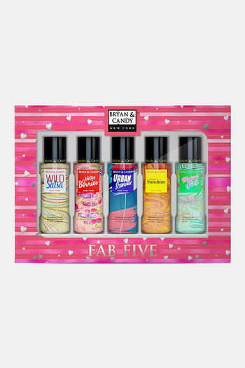 Buy Bryan & Candy Fab Five Body Mist Duo (Pack of 5) - 115 ml at Rs ...
