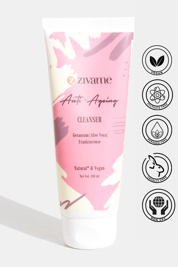 Buy Zivame Anti Ageing Geranium Frankincense Face Cleanser - 100 ml at ...