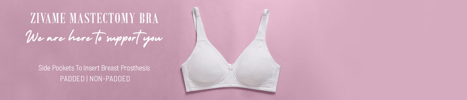Mastectomy Bra - Buy Prosthetic Bras For Woman Post Surgery | Zivame