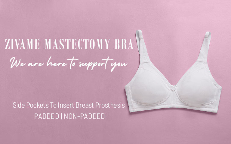 Mastectomy Bra - Buy Prosthetic Bras For Woman Post Surgery | Zivame