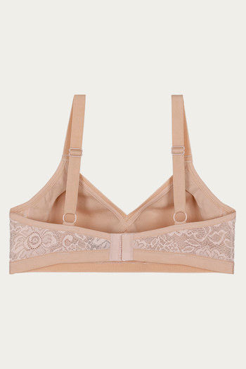 Buy Zivame Double Layered Non Wired Full Coverage Bra-Skin at Rs.479 ...